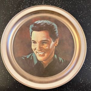 Dining | Elvis Presley Serving Tray 12 Inch Tin | Poshmark